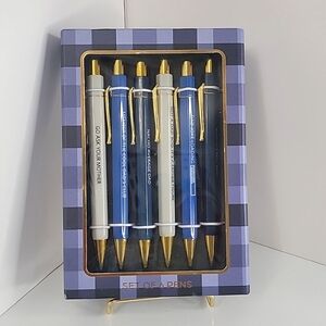James Burke Collection | Office | James Burke Collection Pens Pack Of 6 ...